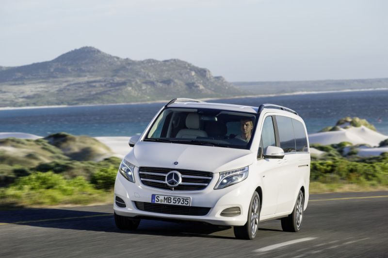 Mercedes-Benz V-class technical specifications and fuel economy